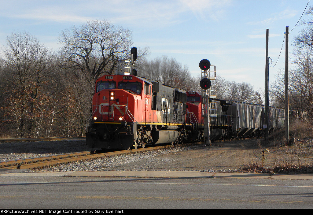 CN 5783 and CN 2163
